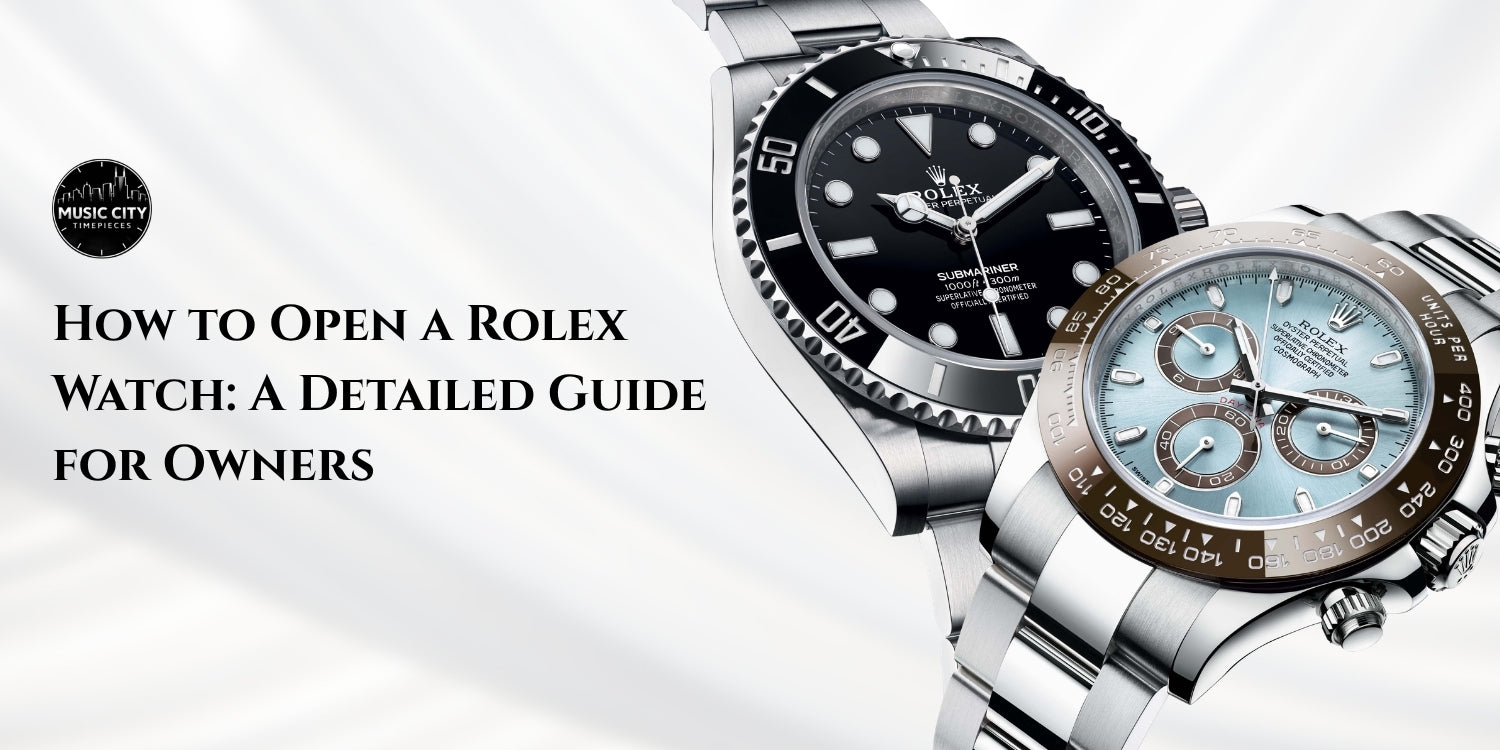 How to Open a Rolex Watch: Clasp Guide & Caseback Safety